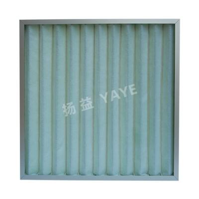 China Panel Air Pre Filter G4 Primary Efficiency Mother And Child Frame for sale