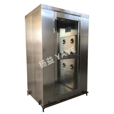 China Circulating Clean Air Shower Room Stainless Steel Air Shower Chamber for sale