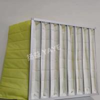 China Customizable Medium Efficiency Pocket Filters HVAC Bag Filter for sale