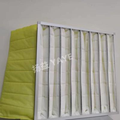 China Customizable Medium Efficiency Pocket Filters HVAC Bag Filter for sale