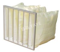 China 3500m3/H Non Woven Bag Filter 0.4um F8 Bag Filter For HVAC System for sale