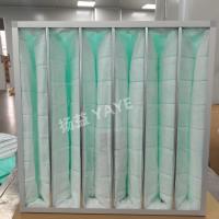 China 3200m3/H HVAC Bag Filter 0.4um F8 Pocket Bag Air Filters 592×295×600mm-6P for sale