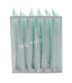 China MERV 8-MERV 15 Air Filter Pocket Bag Filter Medium Efficiency 3200m3/H Air Volume for sale