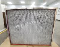 China HEPA Metal Mesh Ac Filters H13 H14 High Temp Air Filter 630×630×220mm for sale