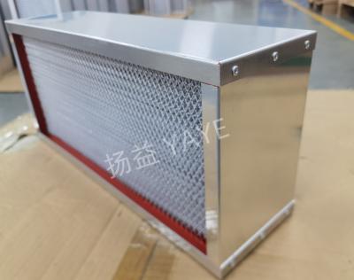 China 100℃ High Temp Air Filter H13/H14 Air Conditioner Mesh Filter for sale
