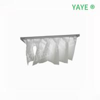 China High Filtration At 1um Pocket Bag Air Filters For Manufacturing Environments for sale
