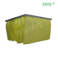 China 1um Filtration Pocket Bag Filter Low Resistance And Design for sale