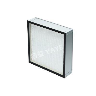China High Efficiency Pleated H13 Hepa Filter Aluminum Frame For Ultra Cleanroom for sale