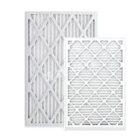 China Mini G4 Folding Air Pre Filter Pleated Panel Air Filters With Paper Frame for sale