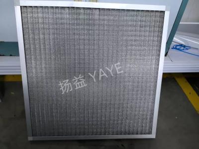 China Cleanrooms Aluminum Mesh Air Filters G4 Metal Mesh Hvac Filters for sale
