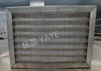 China High Temp Metal Mesh Pre Filter Stainless Heat Resistant Air Filter for sale