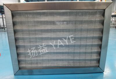 China 6 Layers Heat Resistant Filter G4 Pleated Panel Filter Industrial for sale