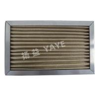 China CE ISO High Temperature Air Filter Primary Pleated Panel Filter G4 for sale