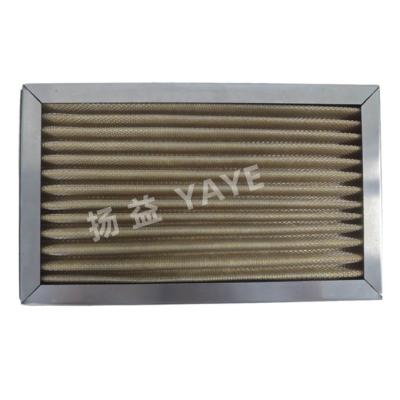 China CE ISO High Temperature Air Filter Primary Pleated Panel Filter G4 for sale