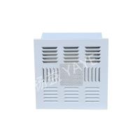 China 99.97% H13 Exhaust Vent Built In Backdraft Damper Airflow Vent for sale