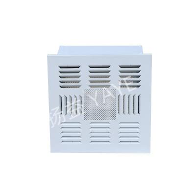 China 99.97% H13 Exhaust Vent Built In Backdraft Damper Airflow Vent for sale