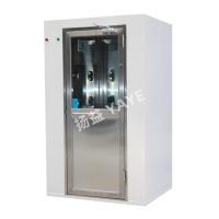 China Adjustable Air Shower Cleanroom Stainless Steel Intelligent Air Shower for sale