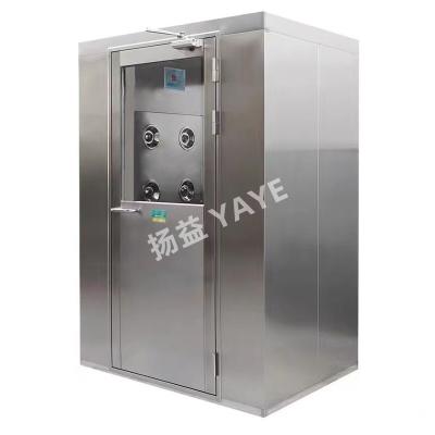 China Stainless Air Shower Clean Room Industrial Air Shower For 1-10 Person for sale