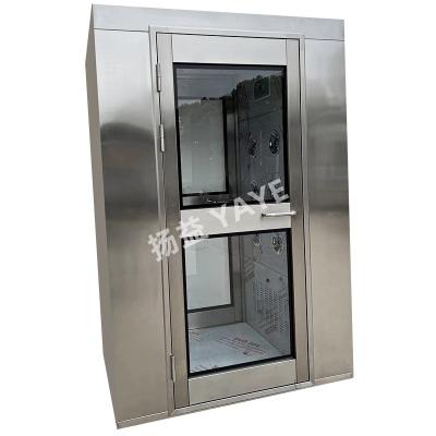 China Electric Interlock Air Shower Cleanroom One Person Portable Air Shower for sale