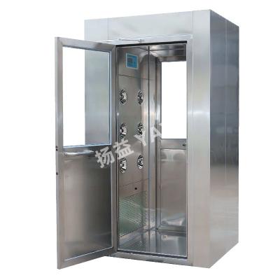 China Stainless Steel Cleanroom Air Shower Cabinet For Precision Industry for sale