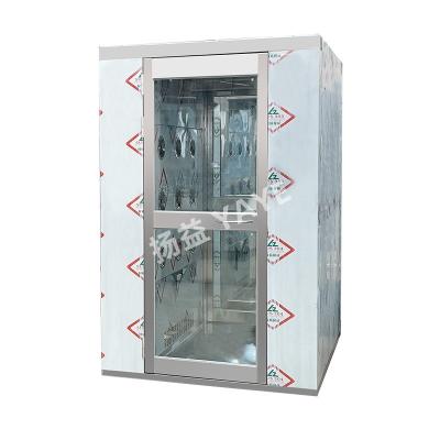 China 2 Person Air Shower Booth Filter Clean Room Air Shower For Indoor Air Purification for sale