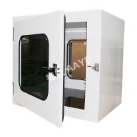 China 220V 50Hz Cleanroom Dynamic Pass Box Interlock Cleanroom Pass Thru for sale