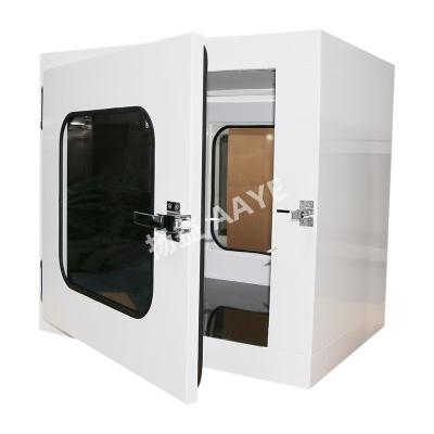 China 220V 50Hz Cleanroom Dynamic Pass Box Interlock Cleanroom Pass Thru for sale