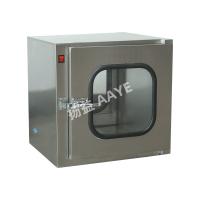 China Static Laboratory Cleanroom Transfer Box Stainless Steel 304 Cabinet for sale