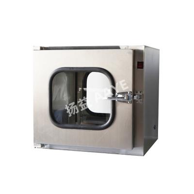 China Pre Filter Cleanroom Pass Box Embedded Cleanroom Interlock Pass Box for sale