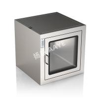 China Clean Room Passage Box Customizable Cleanroom Pass Box Interlock Door for sale