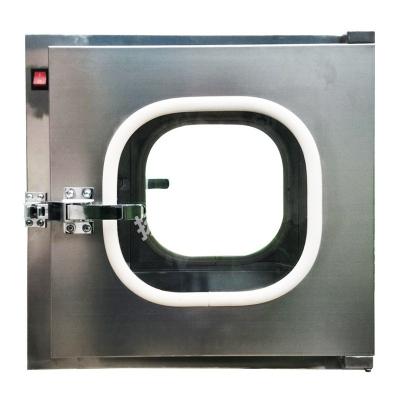 China Stainless Steel Cleanroom Pass Box Mechanical Interlocking Box for sale