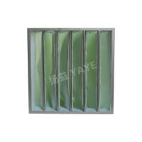 China Mini Pleated Fiberglass Pocket Filter F8 / F9 Bag Filter Medium Efficiency for sale