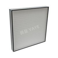China YAYE 305×915×90mm HEPA Air Purifier Filter , High Temp HEPA Filter With Top Tank Seal for sale