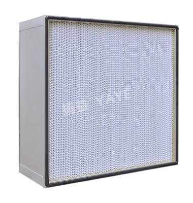 China 100-Level High-Efficiency Air Filter / Paper Partitioned High-Efficiency Air Filter for sale