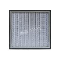 China YAYE Pleat HEPA Air Filter Aluminum Alloy Frame For Fan Filter Unit Replacement for sale