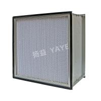 China YAYE Pleat HEPA Air Filter Aluminum Alloy Frame For Fan Filter Unit Replacement for sale