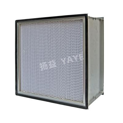 China YAYE Pleat HEPA Air Filter Aluminum Alloy Frame For Fan Filter Unit Replacement for sale