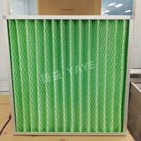 China Primary Efficiency Air Filter G4 45pa AHU Pre Filter Galvanized Steel Frame for sale