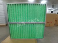 China Mini Industrial Pleated Pre Filter G1-G4 Primary Aluminum Frame for sale