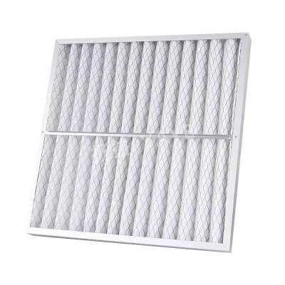 China Large Particles Air Pre Filter Hepa Pre Filter With Galvanized Steel Frame for sale