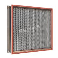 China 99.9% Efficiency High Temperature HEPA Filter Up To 200°C Customizable for sale