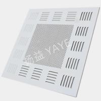 China Cleanroom Supply Air Outlet Rectangular Shape With White Finish for sale