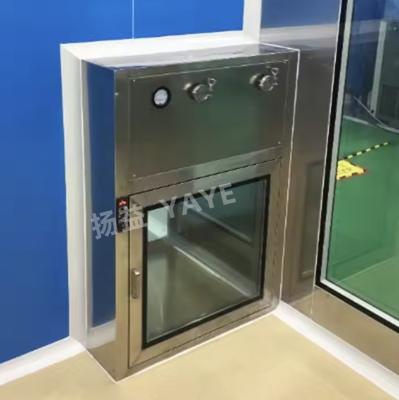China 220V / 50HZ Cleanroom Pass Box 50L Capacity Cleanroom Pass Thru for sale