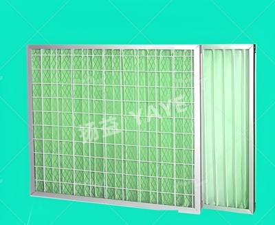 China Customizable Primary Filter - Green And White Cotton - Removes Larger Particles Of Dust From The Air for sale