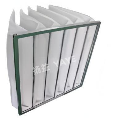 China F5 Pocket Bag Filter for Industrial Filtration with Low Resistance and Maximum Airflow 2000 CFM for sale