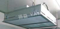 China Industrial-grade and highly powerful FFU air filter unit, with galvanized outer frame, and customizable size for sale