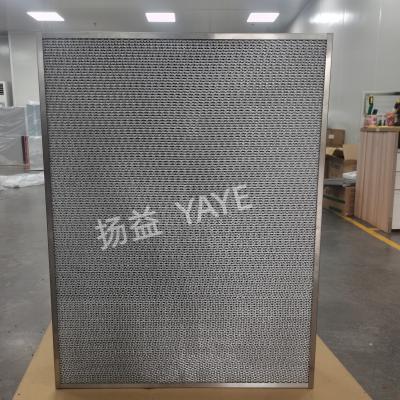China 304 Stainless Steel Frame High-Efficiency Air Filter, Equipped With Aluminum Foil Separator. Customizable. for sale