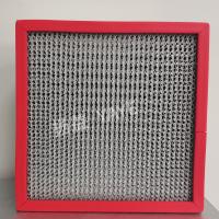 China Glass Fiber Media HEPA Air Filter Oven Equipment 304 High Temperature Resistance for sale