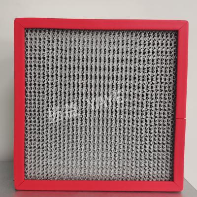 China Glass Fiber Media HEPA Air Filter Oven Equipment 304 High Temperature Resistance for sale
