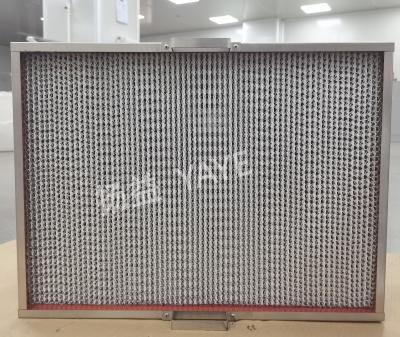 China YAYE  304 HEPA Air Filter Resistance High Temperature For High Temp Clean Area for sale